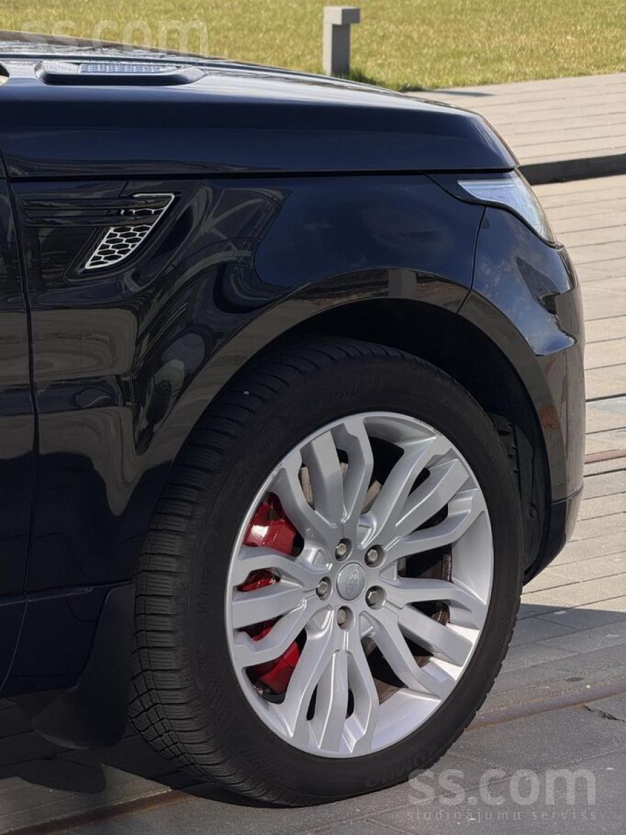 Melns Land Rover Range Rover Sport 2016 Ogre, ar dzinēja tilpumu 3.00 L un nobraukumu 147 tūkst. km par 19500 €, foto 4 vietnē AUTOMOTO.COM.LV