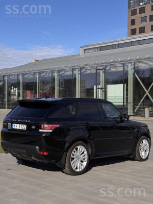 Melns Land Rover Range Rover Sport 2016 Ogre, ar dzinēja tilpumu 3.00 L un nobraukumu 147 tūkst. km par 19500 €, foto 6 vietnē AUTOMOTO.COM.LV