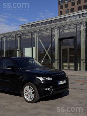 Melns Land Rover Range Rover Sport 2016 Ogre, ar dzinēja tilpumu 3.00 L un nobraukumu 147 tūkst. km par 19500 €, foto 8 vietnē AUTOMOTO.COM.LV