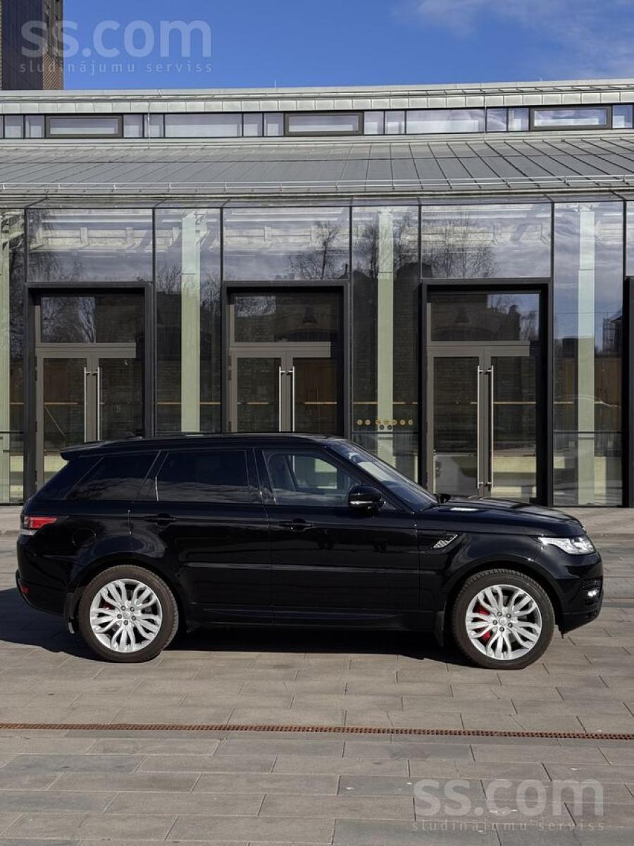 Melns Land Rover Range Rover Sport 2016 Rīga, ar dzinēja tilpumu 3.00 L un nobraukumu 147 tūkst. km par 22700 €, foto 7 vietnē AUTOMOTO.COM.LV
