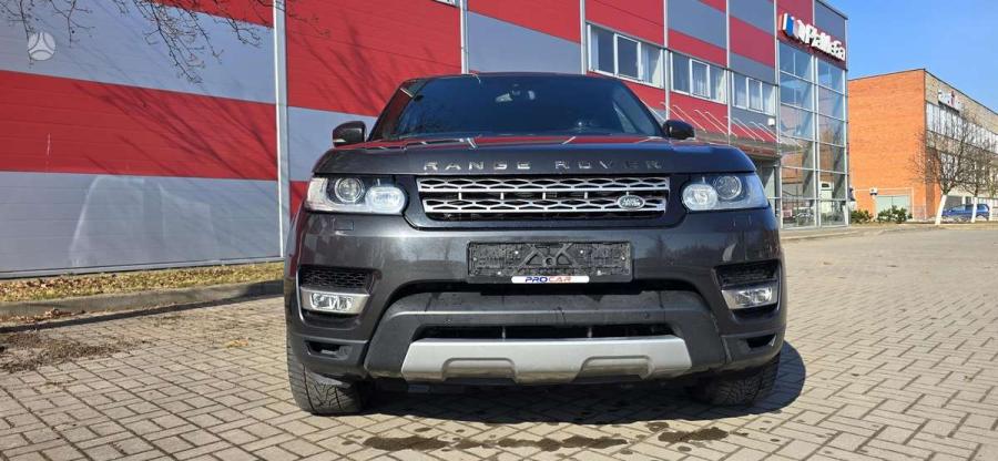 Melns Land Rover Range Rover Sport 2016 Šauļi, ar dzinēja tilpumu 2.99 L un nobraukumu 208 tūkst. km par 13800 €, foto 5 vietnē AUTOMOTO.COM.LV