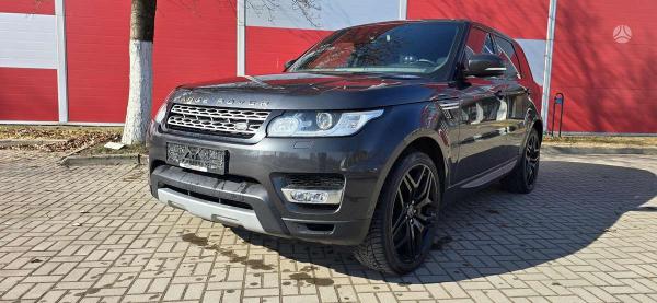 Black Land Rover Range Rover Sport 2016 in Siauliai, with an engine capacity of 2.99 L and mileage of 208 thousand km for 13800 €, photo 5 on AUTOMOTO.COM.LV