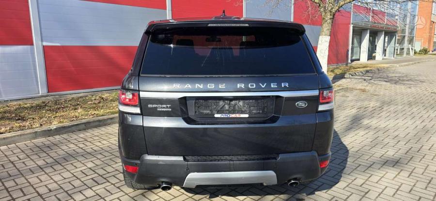 Melns Land Rover Range Rover Sport 2016 Šauļi, ar dzinēja tilpumu 2.99 L un nobraukumu 208 tūkst. km par 13800 €, foto 10 vietnē AUTOMOTO.COM.LV