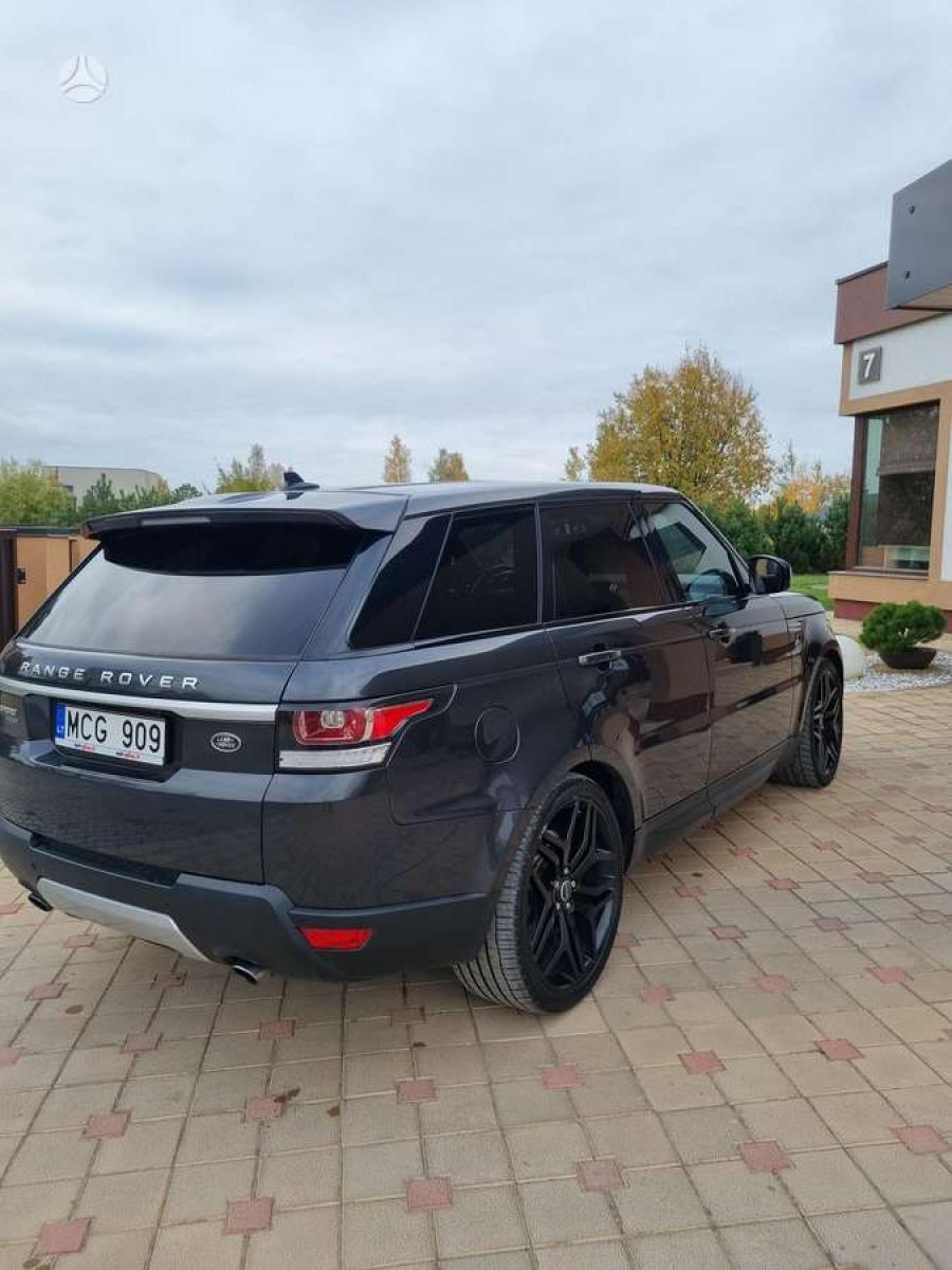 Melns Land Rover Range Rover Sport 2016 Šauļi, ar dzinēja tilpumu 2.99 L un nobraukumu 208 tūkst. km par 13800 €, foto 24 vietnē AUTOMOTO.COM.LV