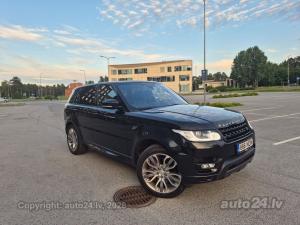 Melns Land Rover Range Rover Sport 2016 Tallina, ar dzinēja tilpumu 4.40 L un nobraukumu 122 tūkst. km par 23800 €, foto  vietnē AUTOMOTO.COM.LV