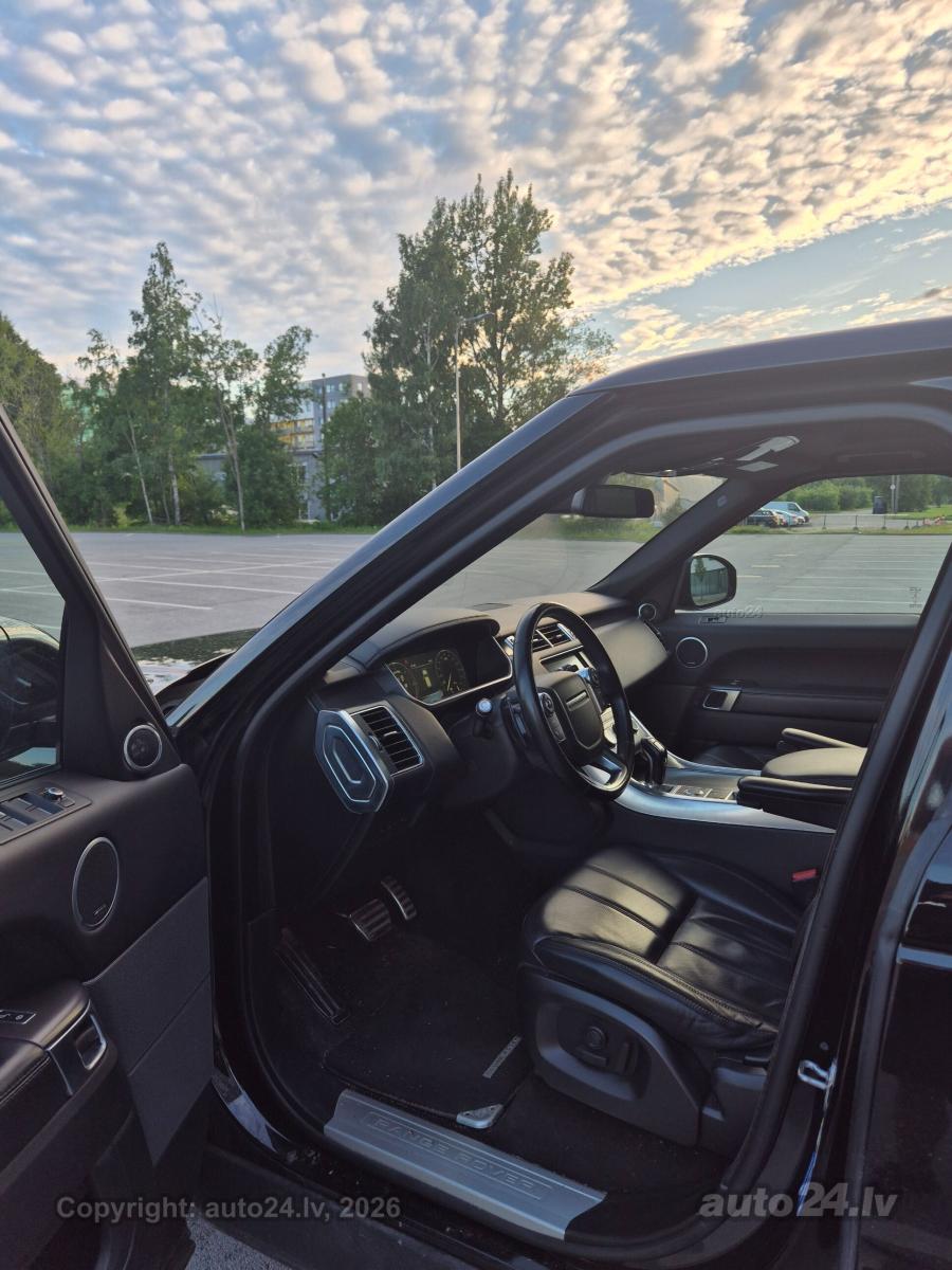 Melns Land Rover Range Rover Sport 2016 Tallina, ar dzinēja tilpumu 4.40 L un nobraukumu 122 tūkst. km par 23800 €, foto 5 vietnē AUTOMOTO.COM.LV