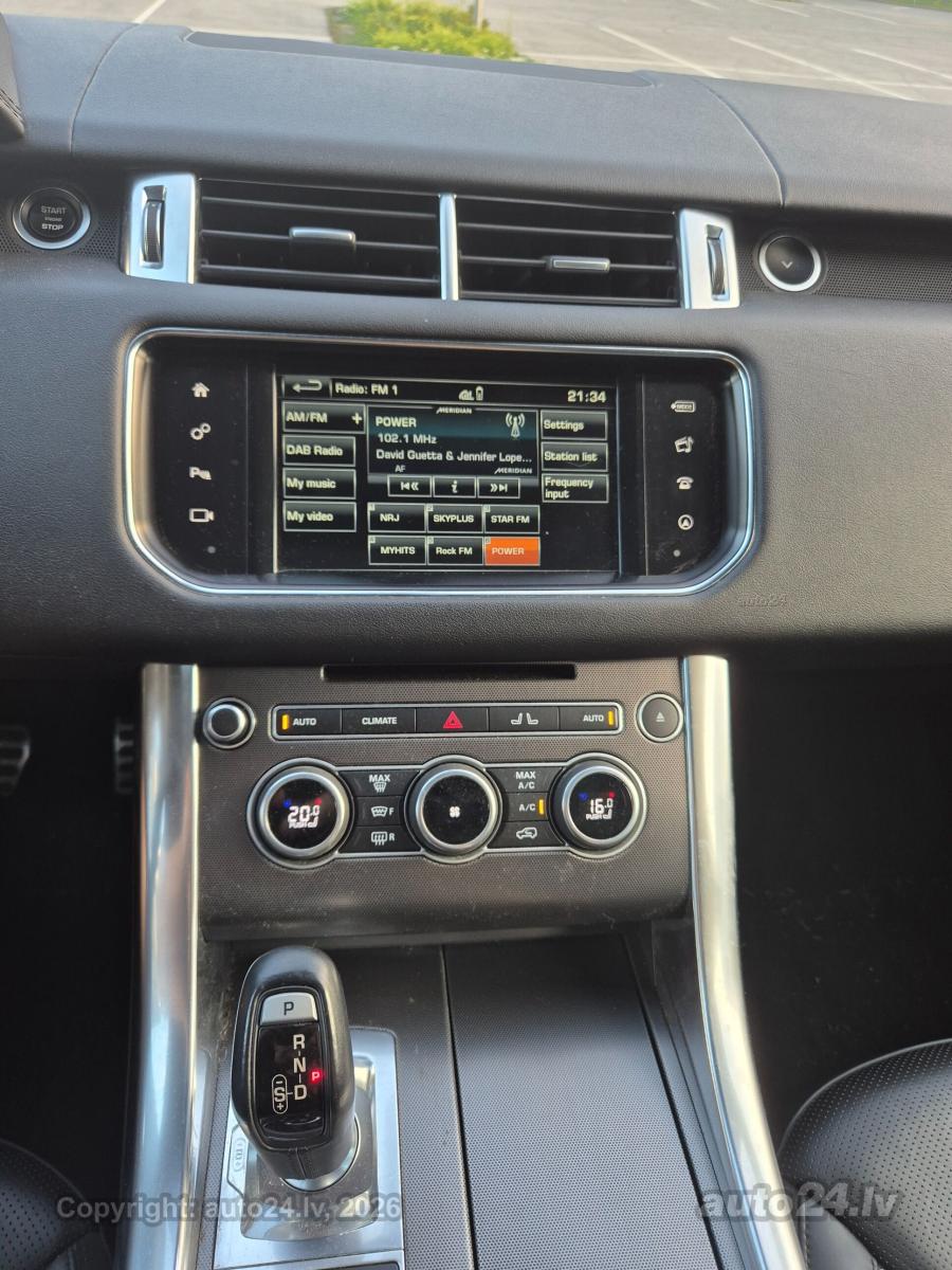 Melns Land Rover Range Rover Sport 2016 Tallina, ar dzinēja tilpumu 4.40 L un nobraukumu 122 tūkst. km par 23800 €, foto 11 vietnē AUTOMOTO.COM.LV