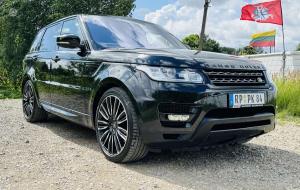 Melns Land Rover Range Rover Sport 2016 Šauļi, ar dzinēja tilpumu 4.40 L un nobraukumu 165 tūkst. km par 18500 €, foto 6 vietnē AUTOMOTO.COM.LV
