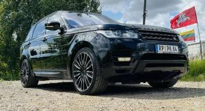 Melns Land Rover Range Rover Sport 2016 Šauļi, ar dzinēja tilpumu 4.40 L un nobraukumu 165 tūkst. km par 18500 €, foto 7 vietnē AUTOMOTO.COM.LV