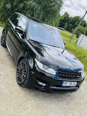 Melns Land Rover Range Rover Sport 2016 Šauļi, ar dzinēja tilpumu 4.40 L un nobraukumu 165 tūkst. km par 18500 €, foto 23 vietnē AUTOMOTO.COM.LV