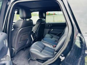Melns Land Rover Range Rover Sport 2016 Šauļi, ar dzinēja tilpumu 4.40 L un nobraukumu 165 tūkst. km par 18500 €, foto 29 vietnē AUTOMOTO.COM.LV