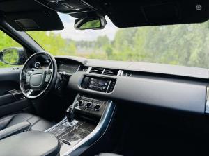 Melns Land Rover Range Rover Sport 2016 Šauļi, ar dzinēja tilpumu 4.40 L un nobraukumu 165 tūkst. km par 18500 €, foto 31 vietnē AUTOMOTO.COM.LV