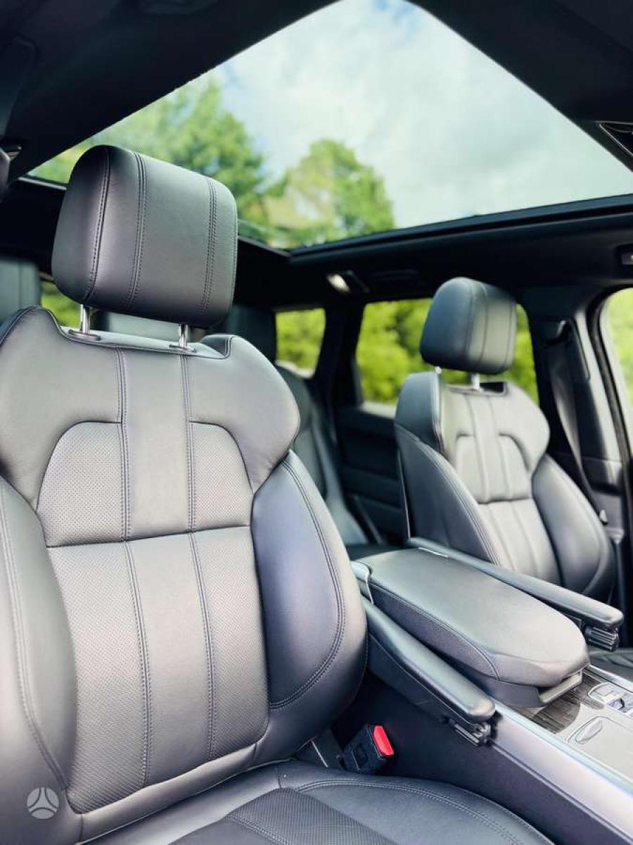 Melns Land Rover Range Rover Sport 2016 Šauļi, ar dzinēja tilpumu 4.40 L un nobraukumu 165 tūkst. km par 18500 €, foto 33 vietnē AUTOMOTO.COM.LV