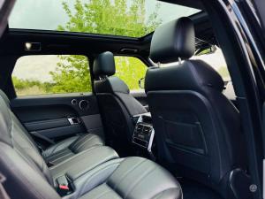 Melns Land Rover Range Rover Sport 2016 Šauļi, ar dzinēja tilpumu 4.40 L un nobraukumu 165 tūkst. km par 18500 €, foto 36 vietnē AUTOMOTO.COM.LV