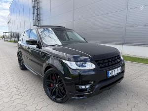 Melns Land Rover Range Rover Sport 2016 Kauņa, ar dzinēja tilpumu 4.40 L un nobraukumu 203 tūkst. km par 17900 €, foto 3 vietnē AUTOMOTO.COM.LV