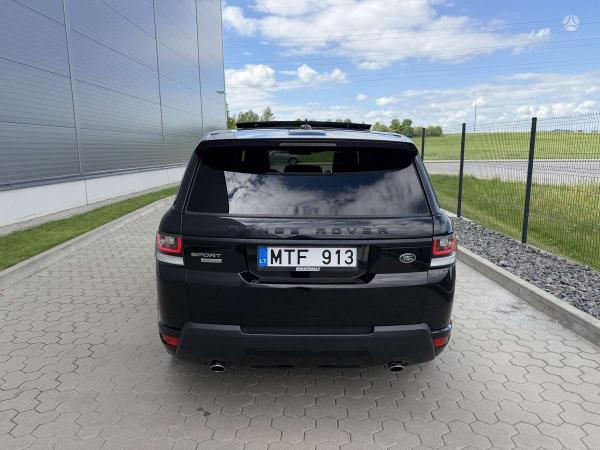 Melns Land Rover Range Rover Sport 2016 Kauņa, ar dzinēja tilpumu 4.40 L un nobraukumu 203 tūkst. km par 17900 €, foto 8 vietnē AUTOMOTO.COM.LV