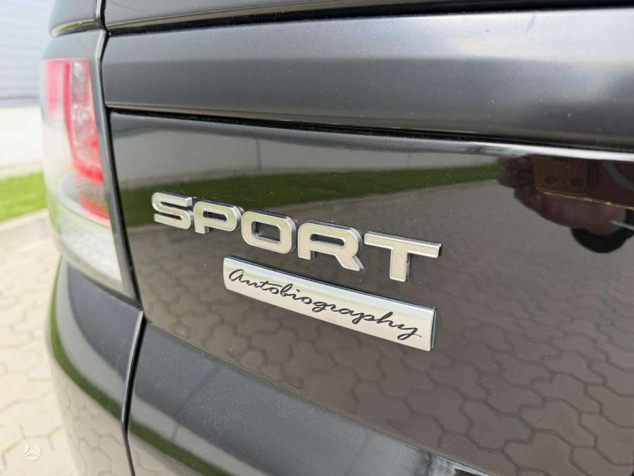 Melns Land Rover Range Rover Sport 2016 Kauņa, ar dzinēja tilpumu 4.40 L un nobraukumu 203 tūkst. km par 17900 €, foto 11 vietnē AUTOMOTO.COM.LV