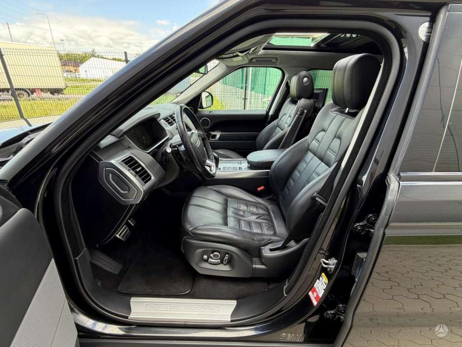 Melns Land Rover Range Rover Sport 2016 Kauņa, ar dzinēja tilpumu 4.40 L un nobraukumu 203 tūkst. km par 17900 €, foto 16 vietnē AUTOMOTO.COM.LV