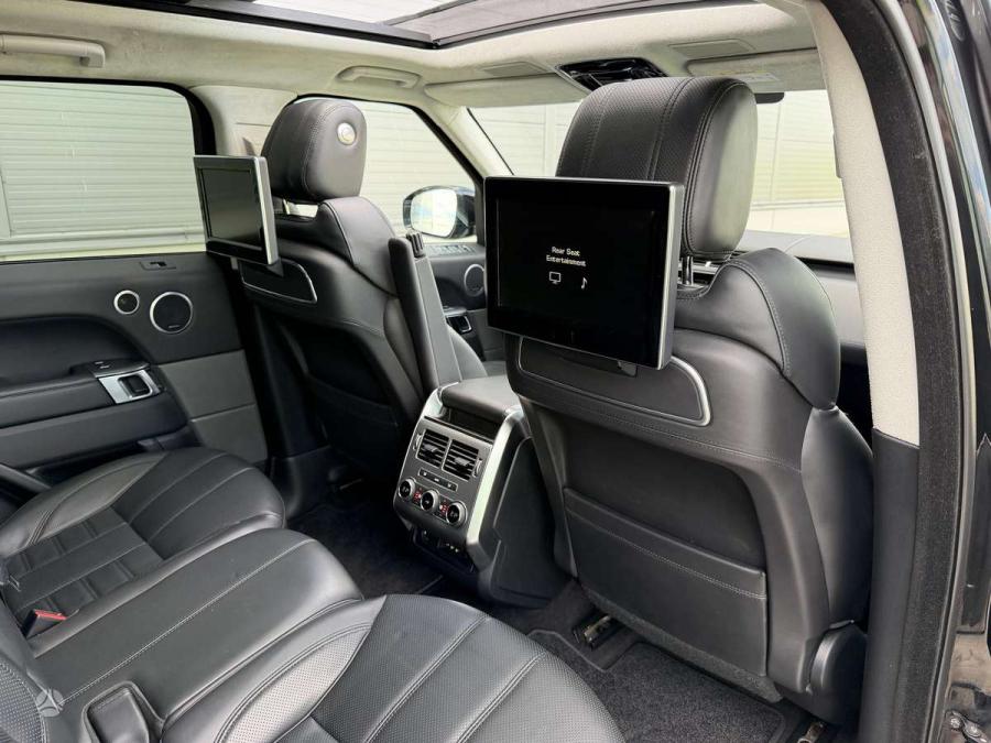 Melns Land Rover Range Rover Sport 2016 Kauņa, ar dzinēja tilpumu 4.40 L un nobraukumu 203 tūkst. km par 17900 €, foto 33 vietnē AUTOMOTO.COM.LV