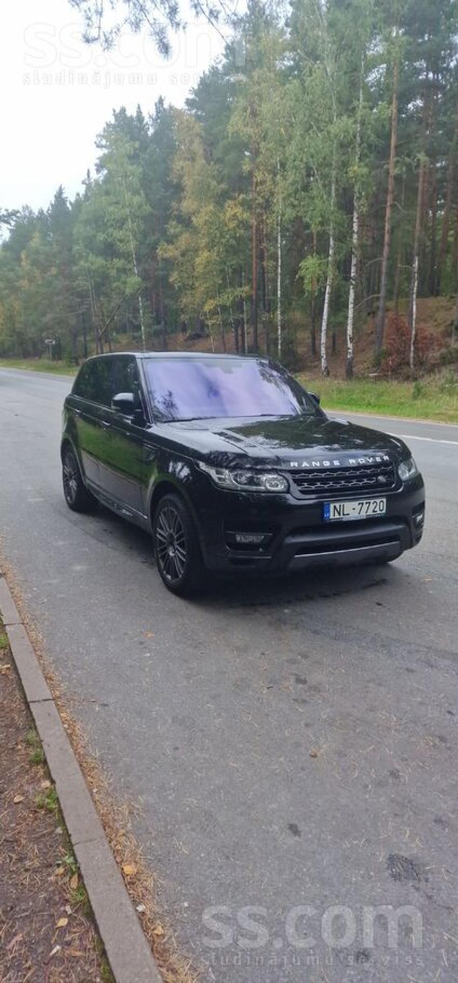 Melns Land Rover Range Rover Sport 2016 Rīga, ar dzinēja tilpumu 3.00 L un nobraukumu 235 tūkst. km par 15000 €, foto 1 vietnē AUTOMOTO.COM.LV