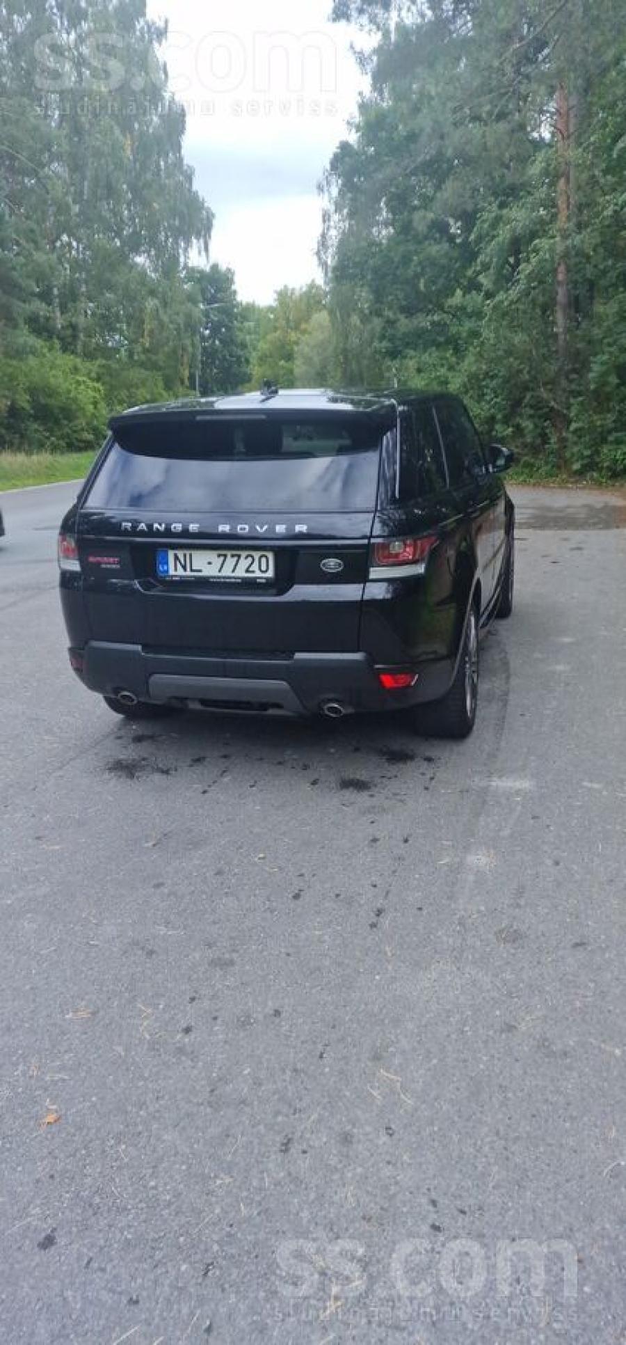 Melns Land Rover Range Rover Sport 2016 Rīga, ar dzinēja tilpumu 3.00 L un nobraukumu 235 tūkst. km par 15000 €, foto 3 vietnē AUTOMOTO.COM.LV