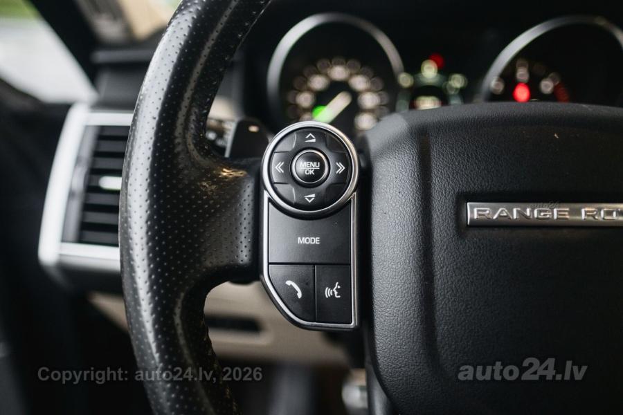Black Land Rover Range Rover Sport 2016 in Tallinn, with an engine capacity of 3.00 L and mileage of 197 thousand km for 16999 €, photo 25 on AUTOMOTO.COM.LV