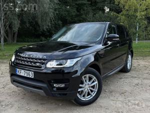 Black Land Rover Range Rover Sport 2016 in Riga, with an engine capacity of 3.00 L and mileage of 0 thousand km for 15900 €, photo 4 on AUTOMOTO.COM.LV