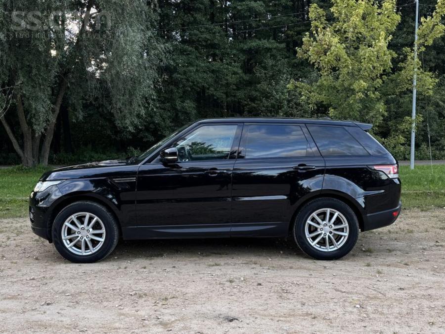 Black Land Rover Range Rover Sport 2016 in Riga, with an engine capacity of 3.00 L and mileage of 0 thousand km for 15900 €, photo 5 on AUTOMOTO.COM.LV