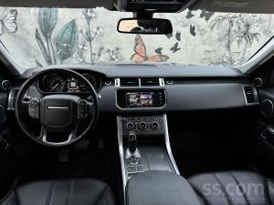 Black Land Rover Range Rover Sport 2016 in Riga, with an engine capacity of 3.00 L and mileage of 0 thousand km for 15900 €, photo 11 on AUTOMOTO.COM.LV