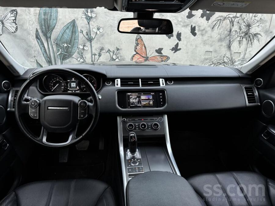Black Land Rover Range Rover Sport 2016 in Riga, with an engine capacity of 3.00 L and mileage of 0 thousand km for 15900 €, photo 11 on AUTOMOTO.COM.LV