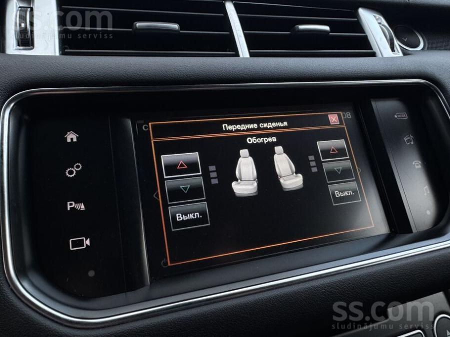 Black Land Rover Range Rover Sport 2016 in Riga, with an engine capacity of 3.00 L and mileage of 0 thousand km for 15900 €, photo 15 on AUTOMOTO.COM.LV