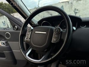 Black Land Rover Range Rover Sport 2016 in Riga, with an engine capacity of 3.00 L and mileage of 0 thousand km for 15900 €, photo 17 on AUTOMOTO.COM.LV