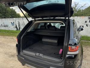 Black Land Rover Range Rover Sport 2016 in Riga, with an engine capacity of 3.00 L and mileage of 0 thousand km for 15900 €, photo 19 on AUTOMOTO.COM.LV