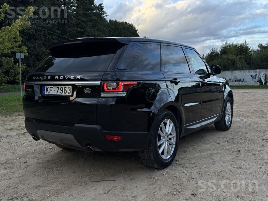 Black Land Rover Range Rover Sport 2016 in Riga, with an engine capacity of 3.00 L and mileage of 0 thousand km for 15900 €, photo 24 on AUTOMOTO.COM.LV