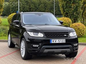 Black Land Rover Range Rover Sport 2016 in Riga, with an engine capacity of 3.00 L and mileage of 148 thousand km for 17500 €, photo  on AUTOMOTO.COM.LV