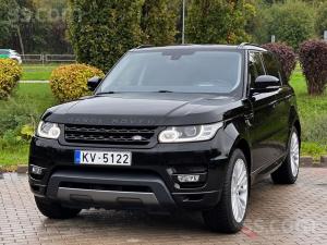 Black Land Rover Range Rover Sport 2016 in Riga, with an engine capacity of 3.00 L and mileage of 148 thousand km for 16750 €, photo 6 on AUTOMOTO.COM.LV