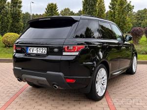 Black Land Rover Range Rover Sport 2016 in Riga, with an engine capacity of 3.00 L and mileage of 148 thousand km for 16750 €, photo 9 on AUTOMOTO.COM.LV