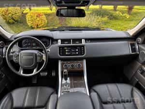 Black Land Rover Range Rover Sport 2016 in Riga, with an engine capacity of 3.00 L and mileage of 148 thousand km for 16750 €, photo 14 on AUTOMOTO.COM.LV