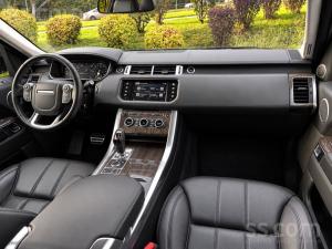 Black Land Rover Range Rover Sport 2016 in Riga, with an engine capacity of 3.00 L and mileage of 148 thousand km for 16750 €, photo 18 on AUTOMOTO.COM.LV