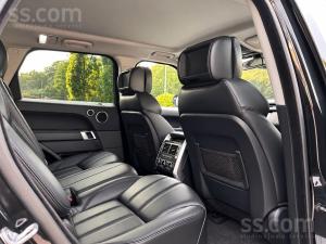 Black Land Rover Range Rover Sport 2016 in Riga, with an engine capacity of 3.00 L and mileage of 148 thousand km for 16750 €, photo 20 on AUTOMOTO.COM.LV