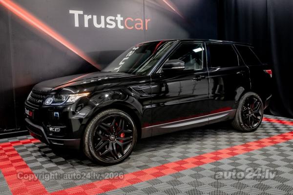 Black Land Rover Range Rover Sport 2017 in Parnu, with an engine capacity of 3.00 L and mileage of 208 thousand km for 23990 €, photo 4 on AUTOMOTO.COM.LV