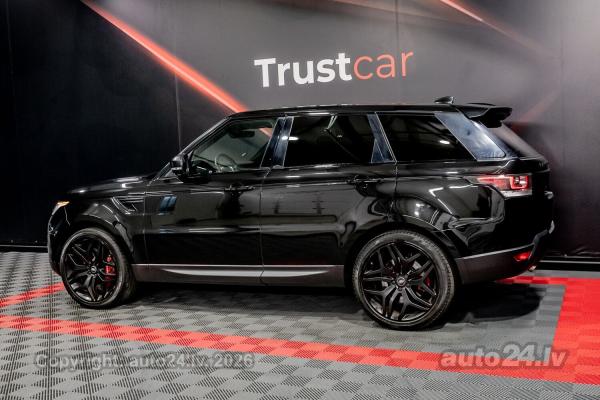 Black Land Rover Range Rover Sport 2017 in Parnu, with an engine capacity of 3.00 L and mileage of 208 thousand km for 23990 €, photo 5 on AUTOMOTO.COM.LV