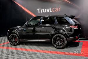 Black Land Rover Range Rover Sport 2017 in Parnu, with an engine capacity of 3.00 L and mileage of 208 thousand km for 23990 €, photo 6 on AUTOMOTO.COM.LV