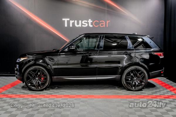 Black Land Rover Range Rover Sport 2017 in Parnu, with an engine capacity of 3.00 L and mileage of 208 thousand km for 23990 €, photo 6 on AUTOMOTO.COM.LV