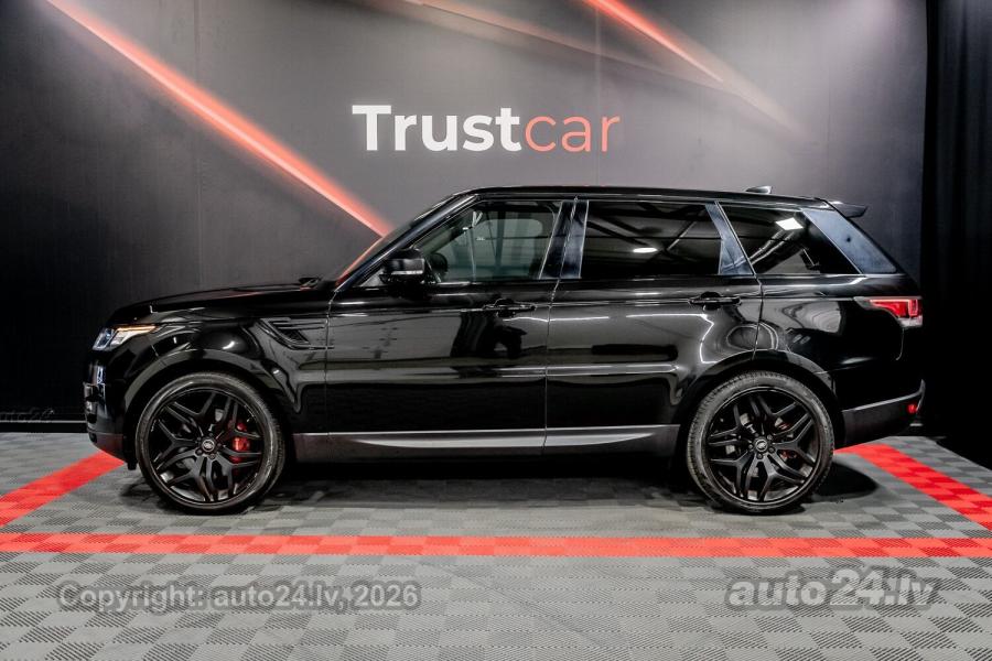 Black Land Rover Range Rover Sport 2017 in Parnu, with an engine capacity of 3.00 L and mileage of 208 thousand km for 23990 €, photo 7 on AUTOMOTO.COM.LV