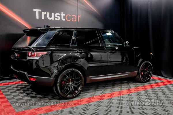 Black Land Rover Range Rover Sport 2017 in Parnu, with an engine capacity of 3.00 L and mileage of 208 thousand km for 23990 €, photo 8 on AUTOMOTO.COM.LV