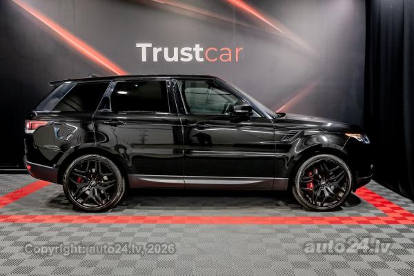 Black Land Rover Range Rover Sport 2017 in Parnu, with an engine capacity of 3.00 L and mileage of 208 thousand km for 23990 €, photo 9 on AUTOMOTO.COM.LV