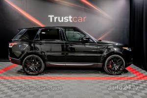 Black Land Rover Range Rover Sport 2017 in Parnu, with an engine capacity of 3.00 L and mileage of 208 thousand km for 23990 €, photo 10 on AUTOMOTO.COM.LV
