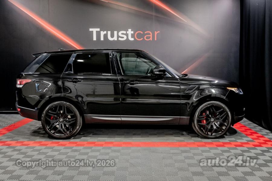 Black Land Rover Range Rover Sport 2017 in Parnu, with an engine capacity of 3.00 L and mileage of 208 thousand km for 23990 €, photo 10 on AUTOMOTO.COM.LV