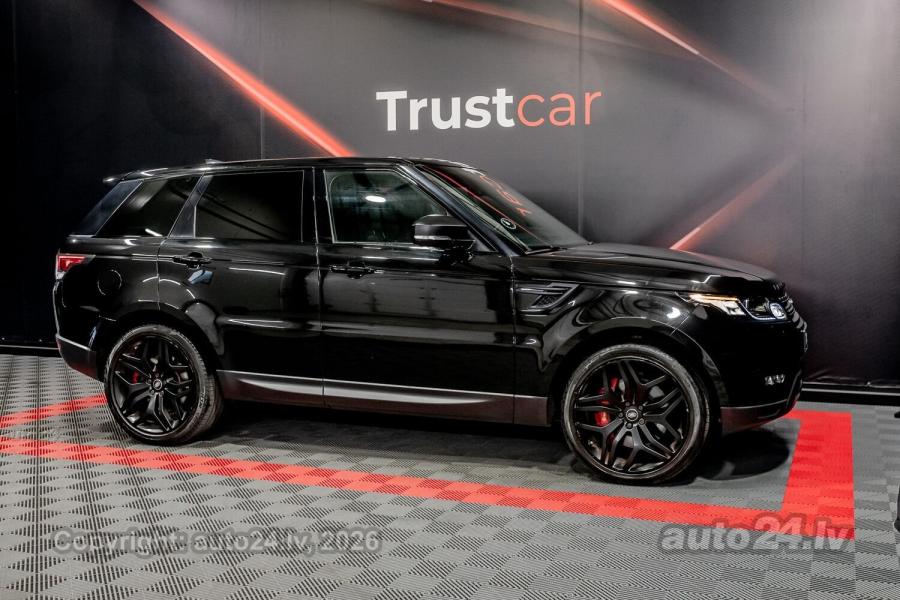 Black Land Rover Range Rover Sport 2017 in Parnu, with an engine capacity of 3.00 L and mileage of 208 thousand km for 23990 €, photo 11 on AUTOMOTO.COM.LV
